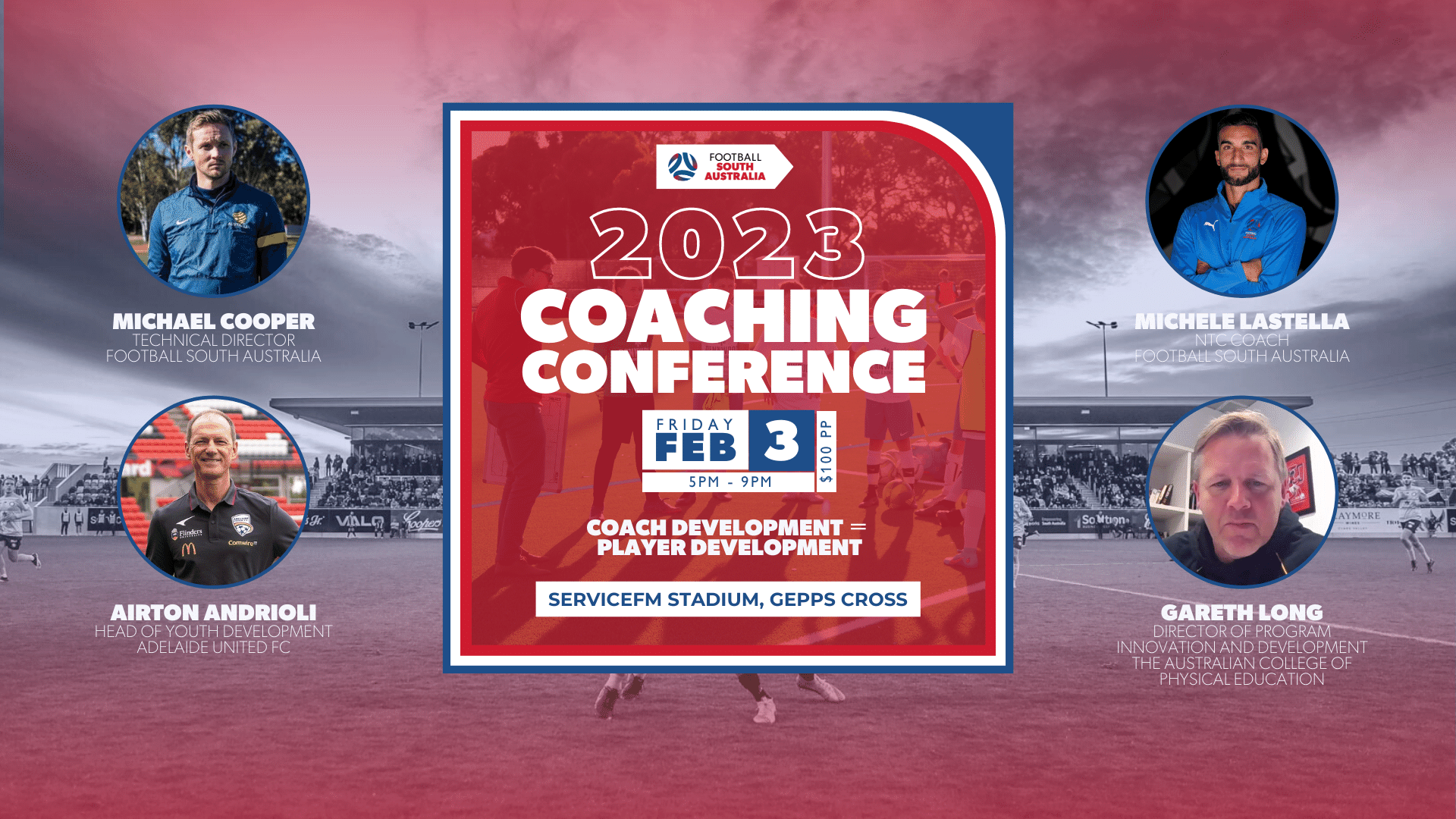 FSA Coaching Conference 2023 | Friday 3 February | Football SA